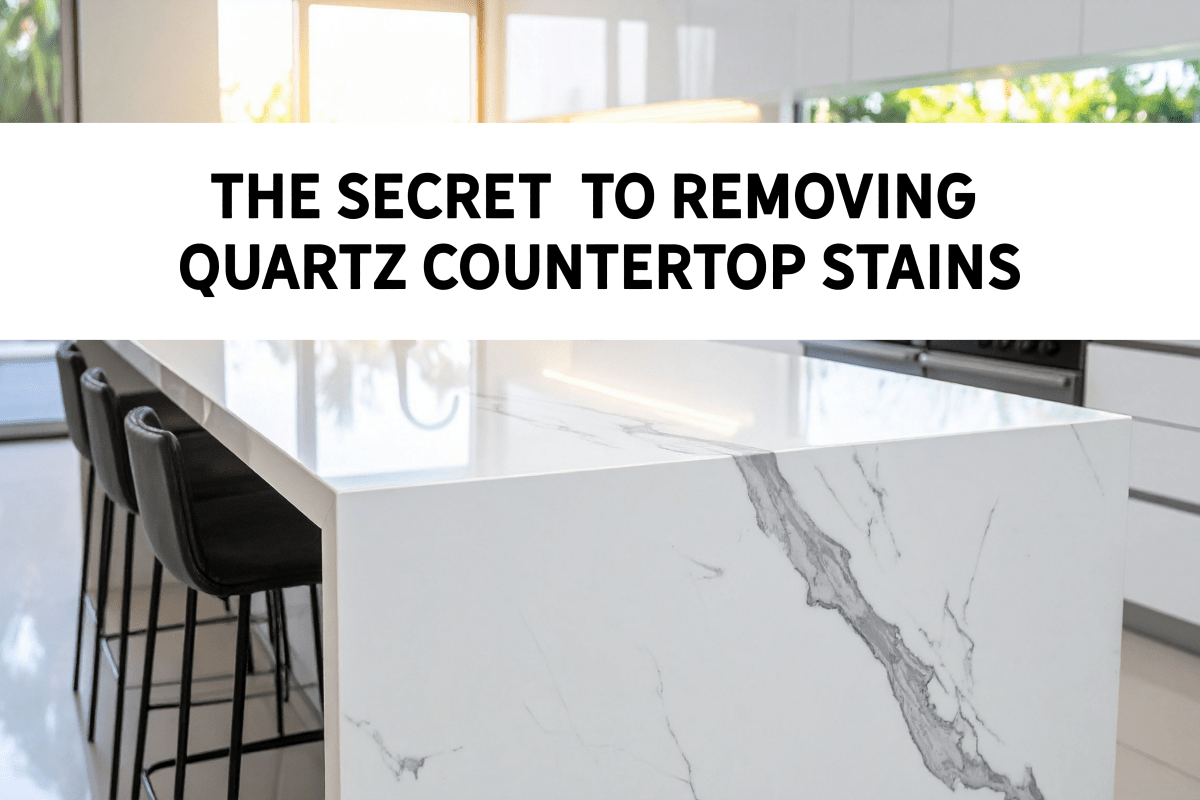 How To Remove Stains From Quartz Countertops