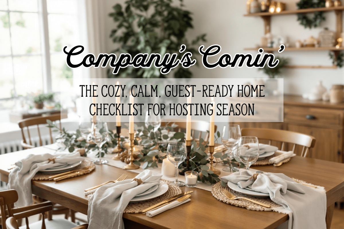 The Cozy, Calm, Guest-Ready Home Checklist for Hosting Season – Humble Suds