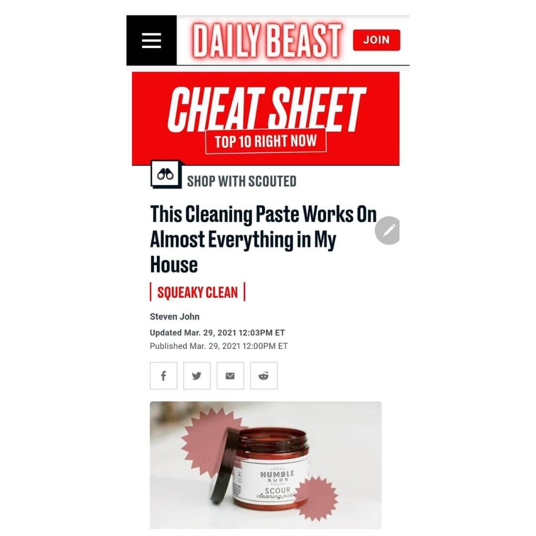 Scour™ Cleaning Paste All-surface Scrub – Humble Suds